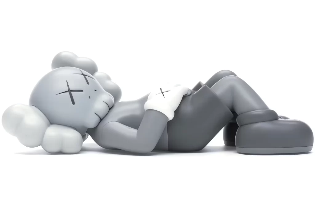 KAWS Holiday Japan Vinyl Figure Grey Toy