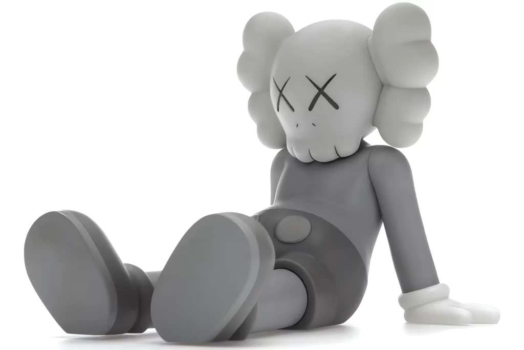 KAWS Holiday Taipei Vinyl Figure Grey Toy