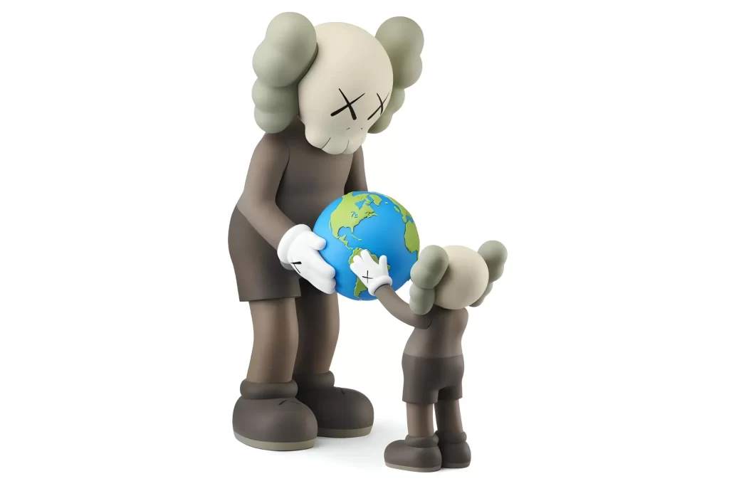 KAWS The Promise Vinyl Figure Brown Toy